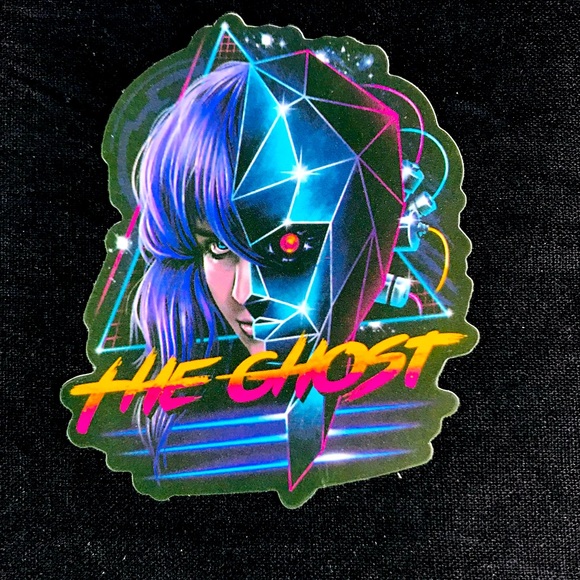 Wall Decor | Ghost Neon Contrast 8s Vibes Sticker | Poshmark